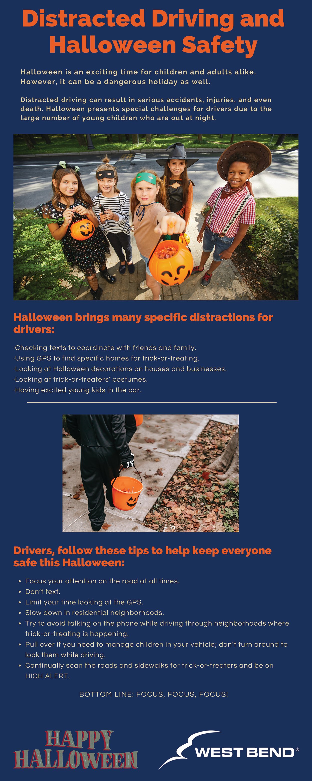 Distracted Driving and Halloween Safety