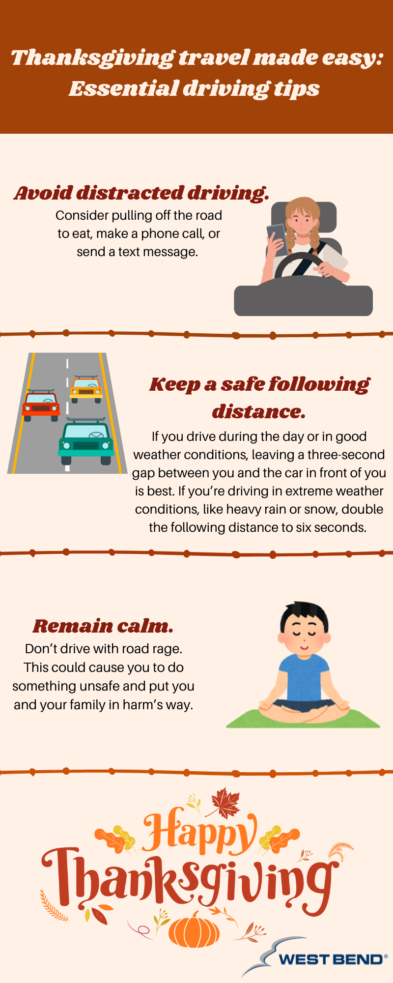 Thanksgiving Travel Made Easy: Essential driving tips [infographic]
